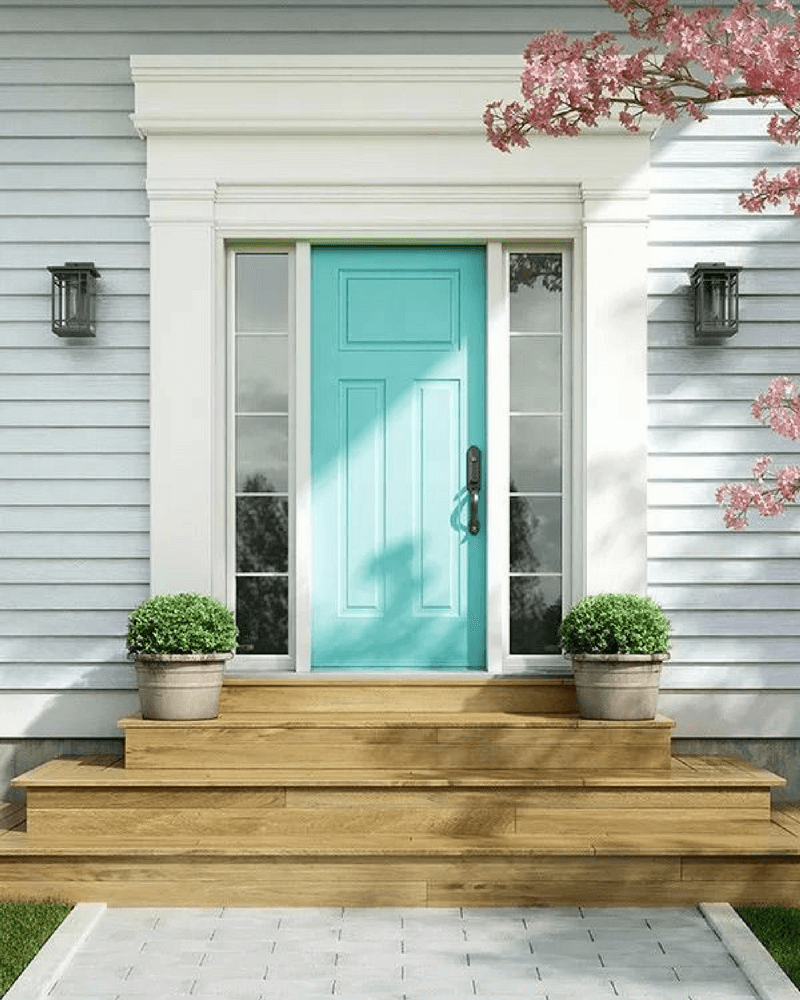 Cyan Door | Kempenfelt Windows & Doors